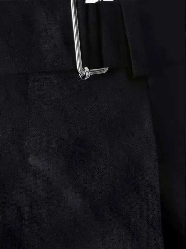 Officine Générale Pleated Belted Trousers