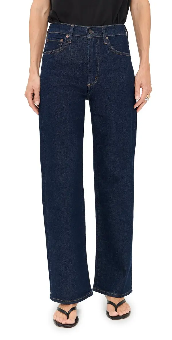 AGOLDE Harper Petite Straight Leg Jeans - Reissue