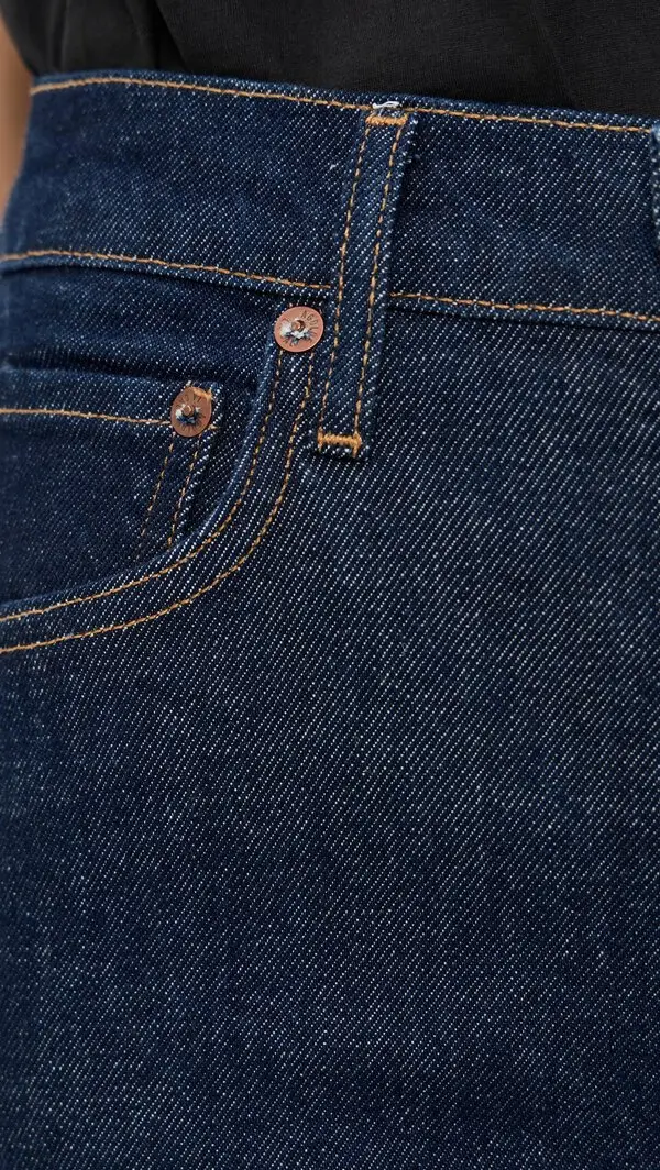 AGOLDE Harper Petite Straight Leg Jeans - Reissue