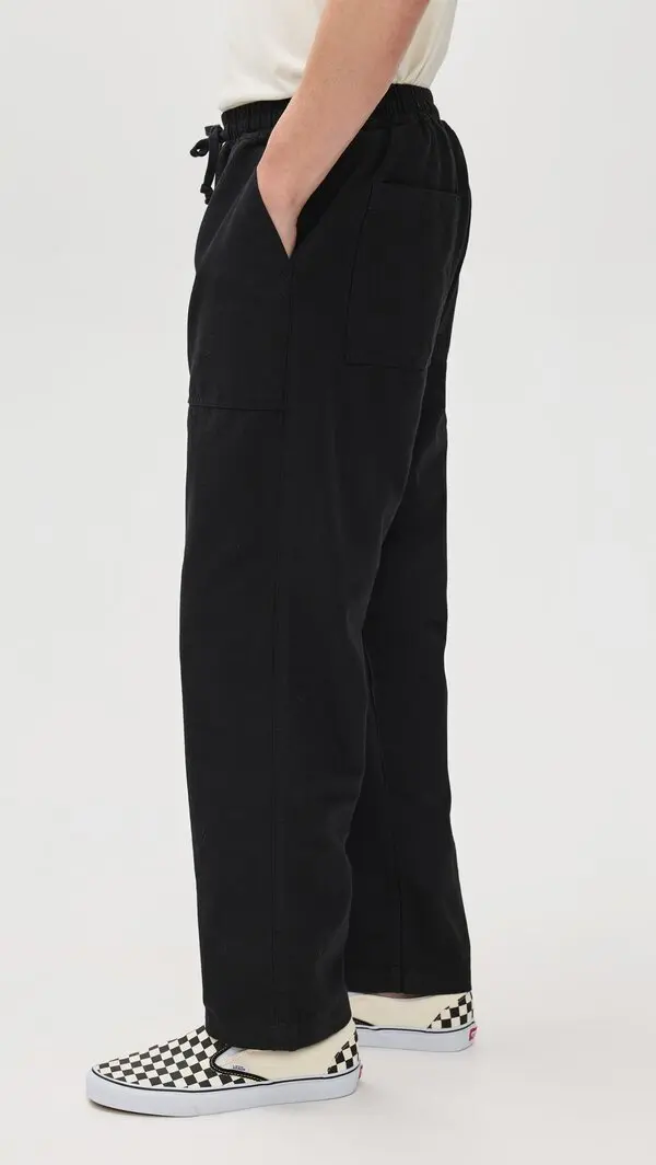 SERVICE WORKS Classic Canvas Chef Pants - Black