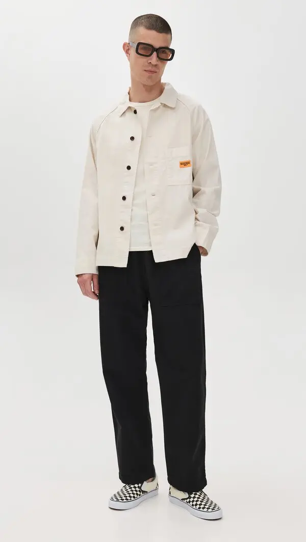 SERVICE WORKS Classic Canvas Chef Pants - Black