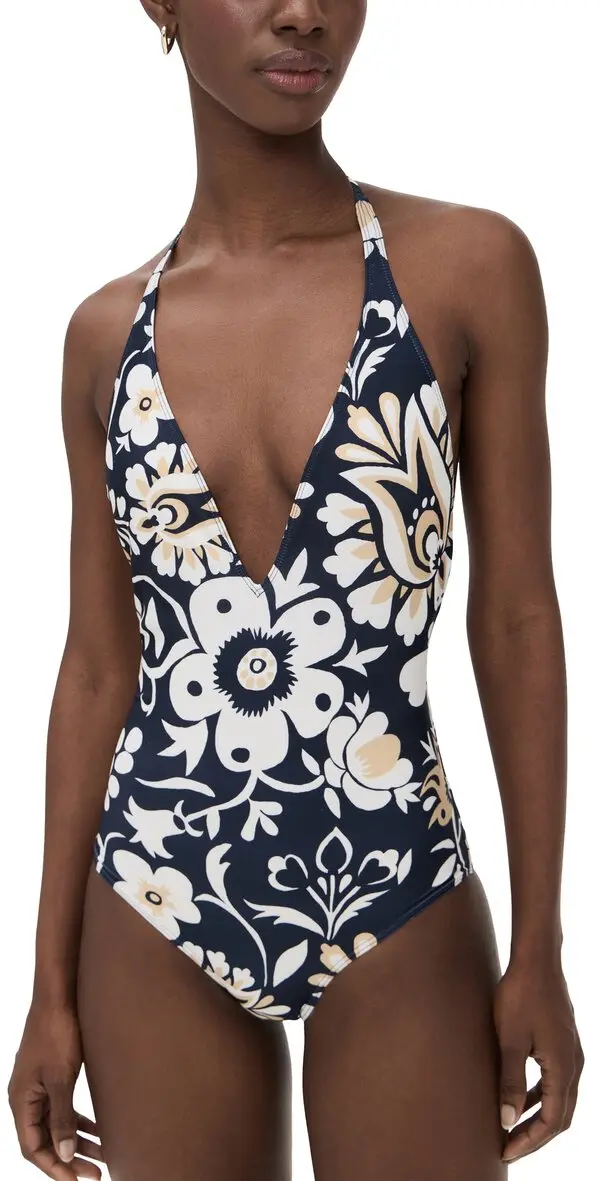 La DoubleJ Floral Print One-piece Swimsuit - Selva