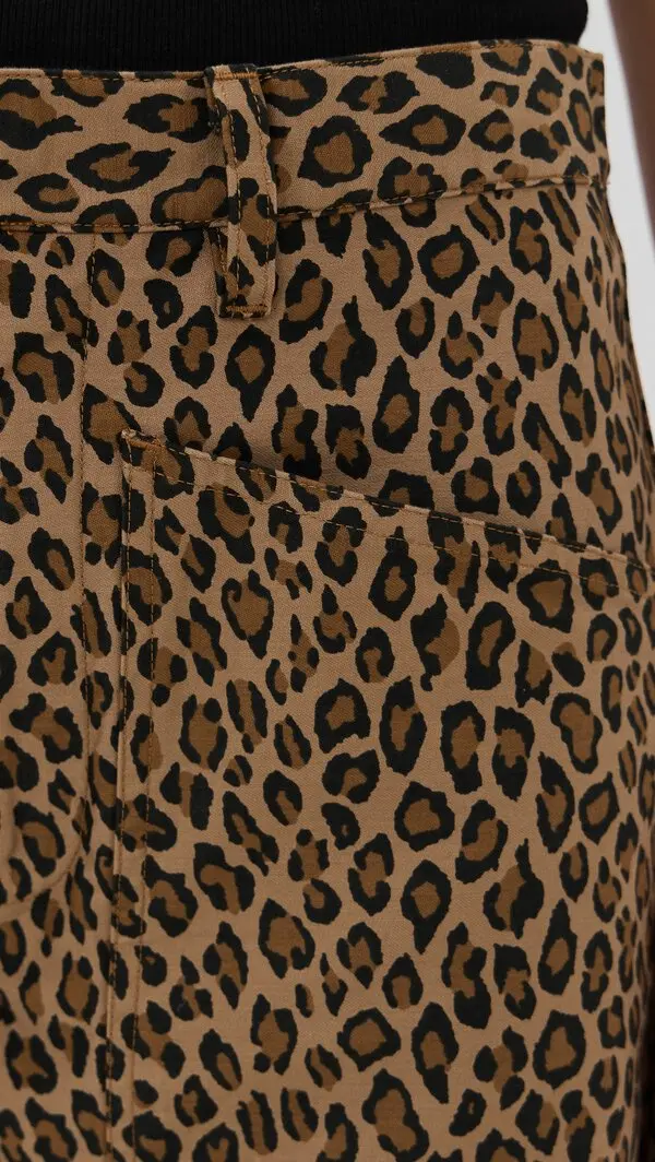 NILI LOTAN Shon Pants - Leopard Print