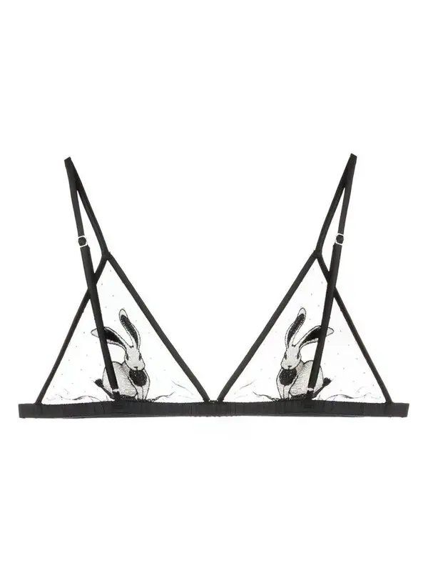 FLEUR DU MAL Bunny Triangle Bra