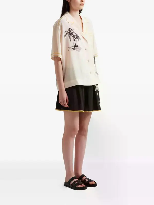 Zimmermann Palm Tree-print Shirt