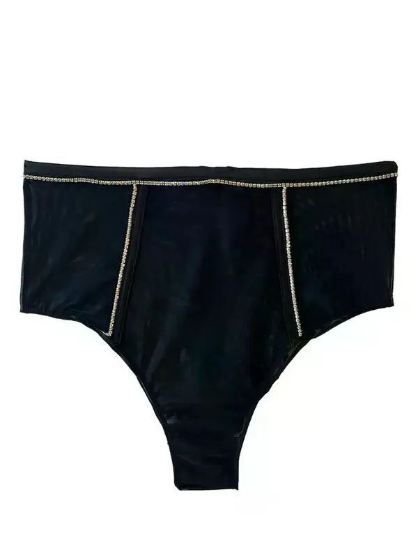 FLEUR DU MAL Brilliant High-waist Cheeky Briefs