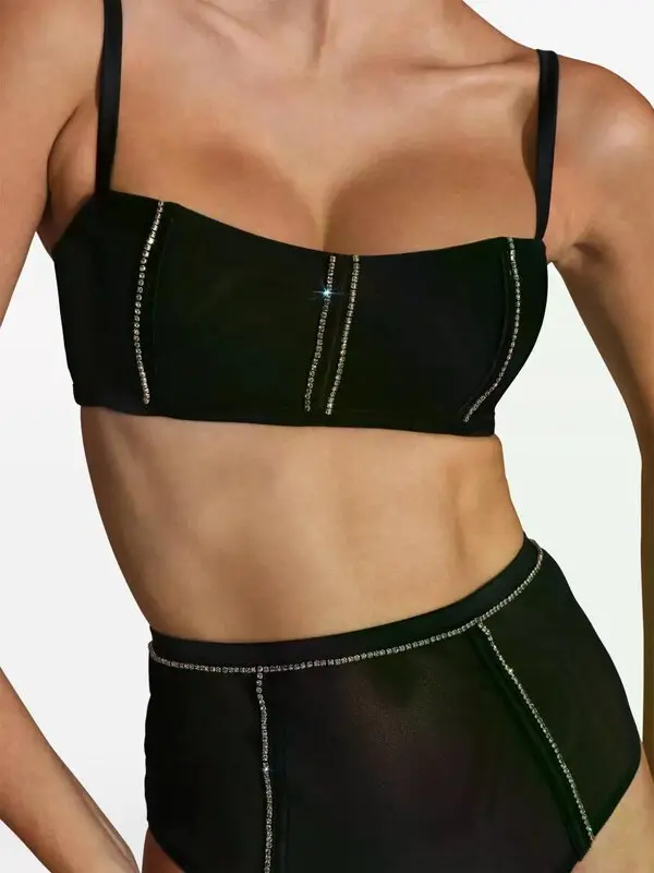 FLEUR DU MAL Brilliant High-waist Cheeky Briefs