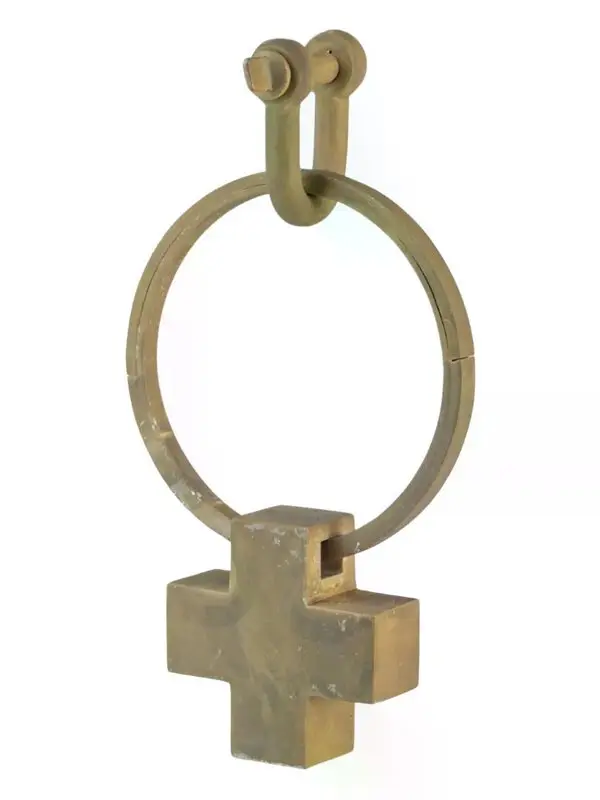 PARTS OF FOUR Mini Plus On Portal Keyring Charm - Silver