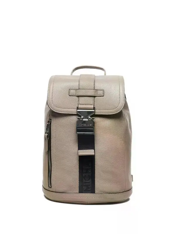 Michael Kors Leather Push-lock Backpack - Neutrals