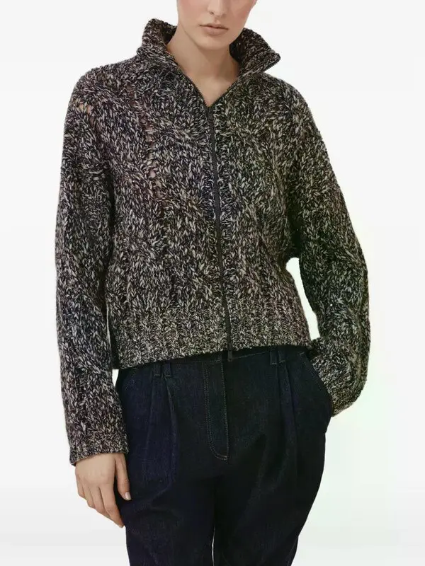 Brunello Cucinelli Chiné Cardigan