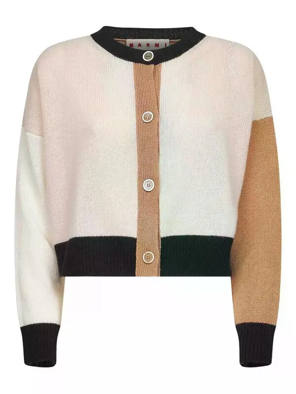 Marni Colour-block Cardigan
