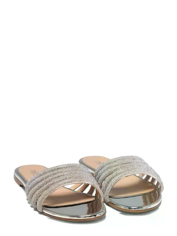 NINALILOU Elisa Crystal-embellished Sandals