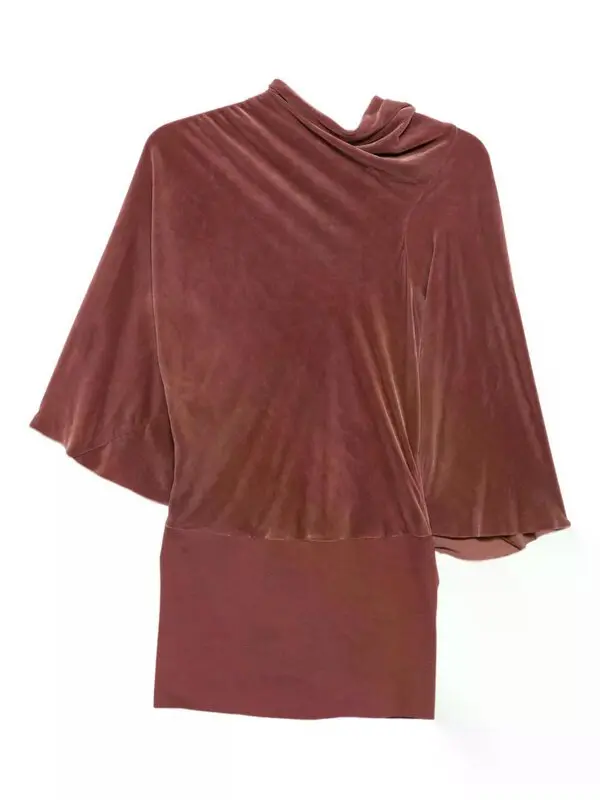 Rick Owens Draped Bell-sleeve Blouse - Pink