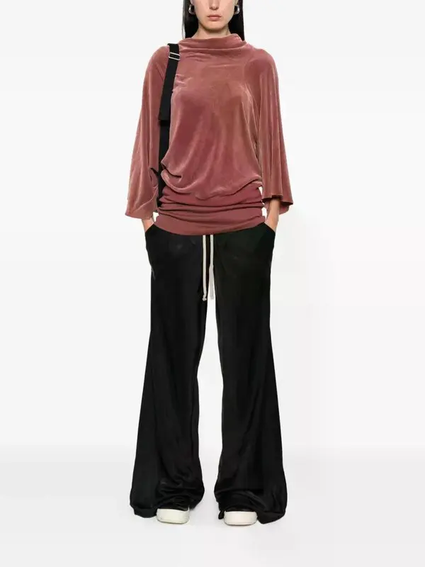 Rick Owens Draped Bell-sleeve Blouse - Pink