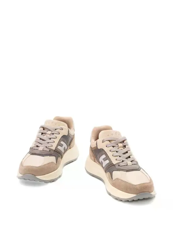 Hogan Hyperlight Panelled Sneakers - Brown