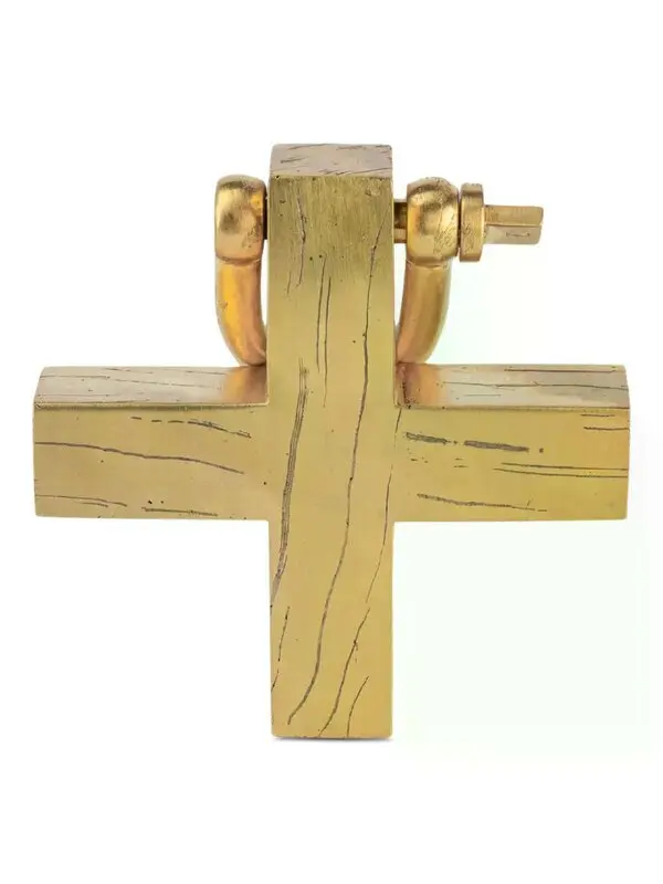 PARTS OF FOUR Cross-shaped Charm - Gold
