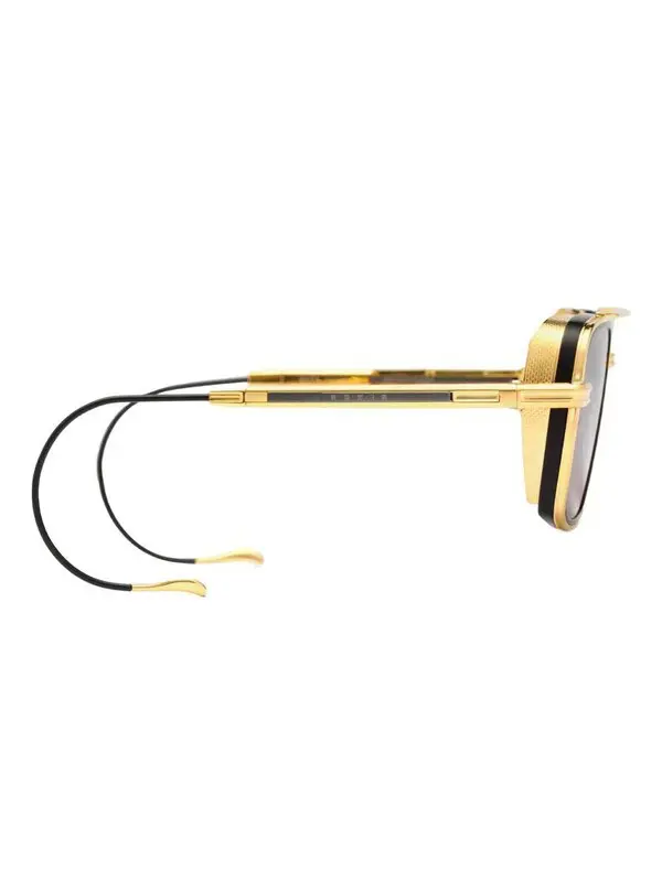 Dita Titanium Square-frame Sunglasses
