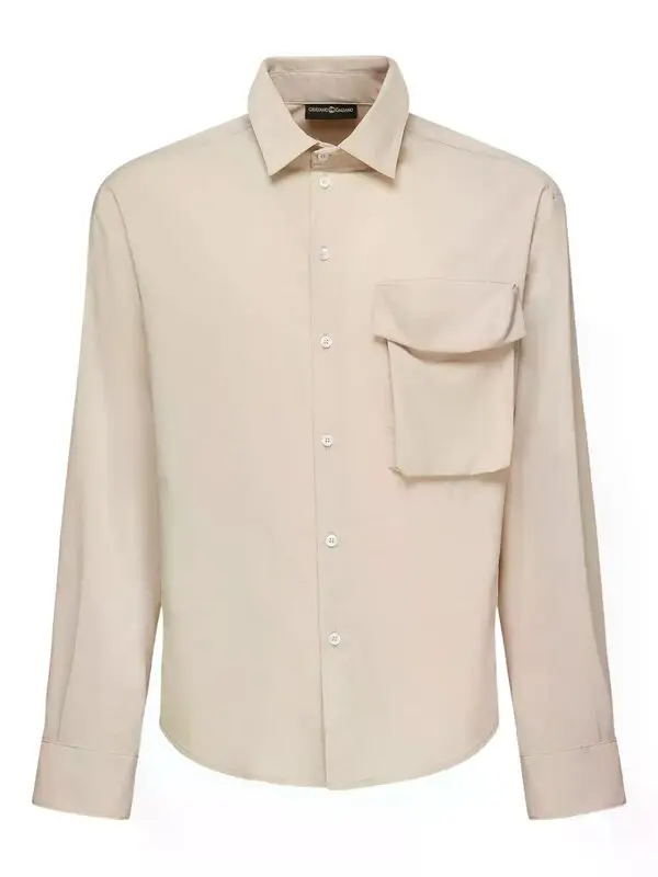 GIULIANO GALIANO Pocket Long-sleeve Shirt