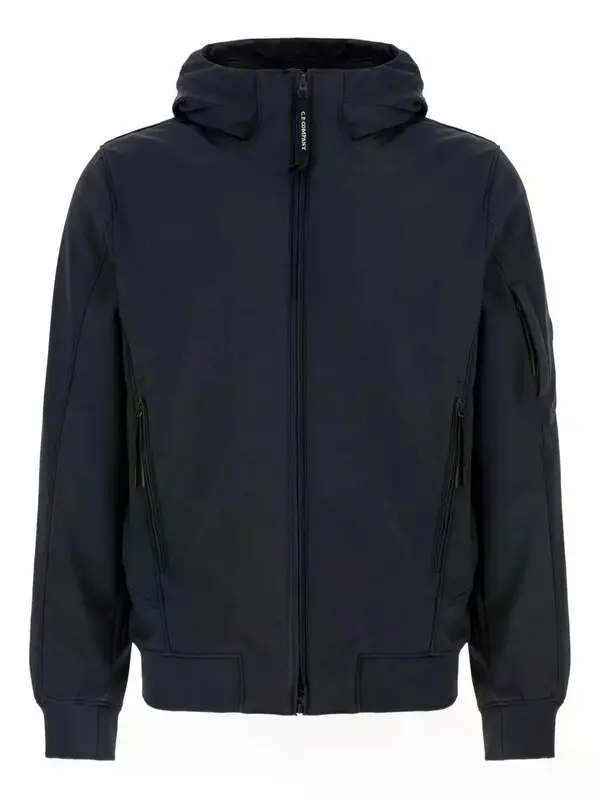 C.P. COMPANY Hooded Zip-fastening Jacket - Black