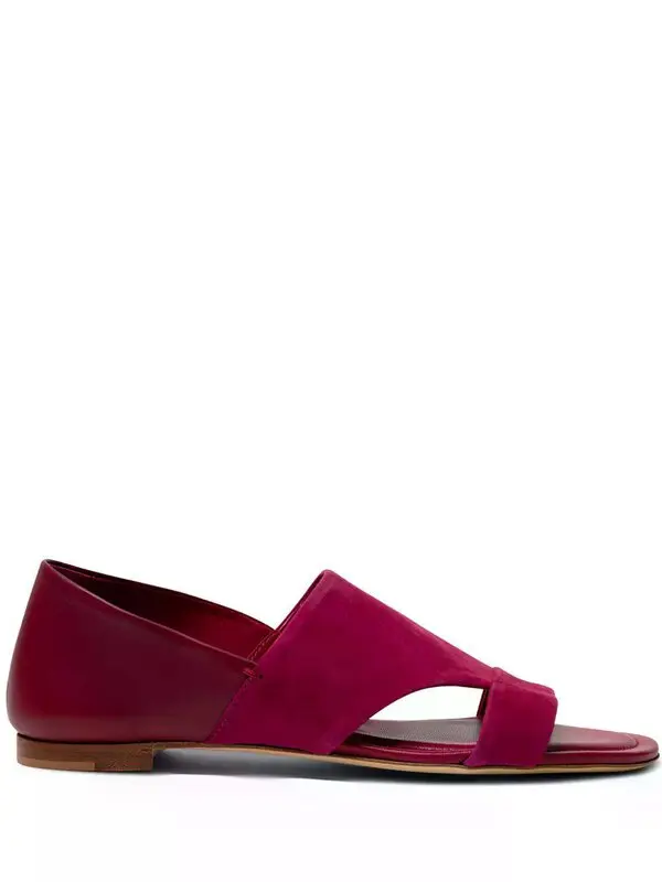 TOD'S Open-toe Leather Pumps
