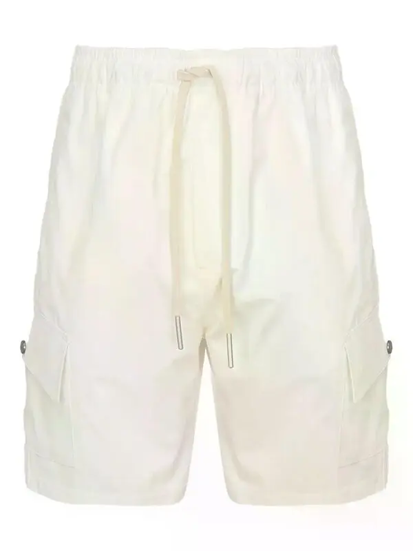 GIULIANO GALIANO Drawstring Cargo Shorts - White