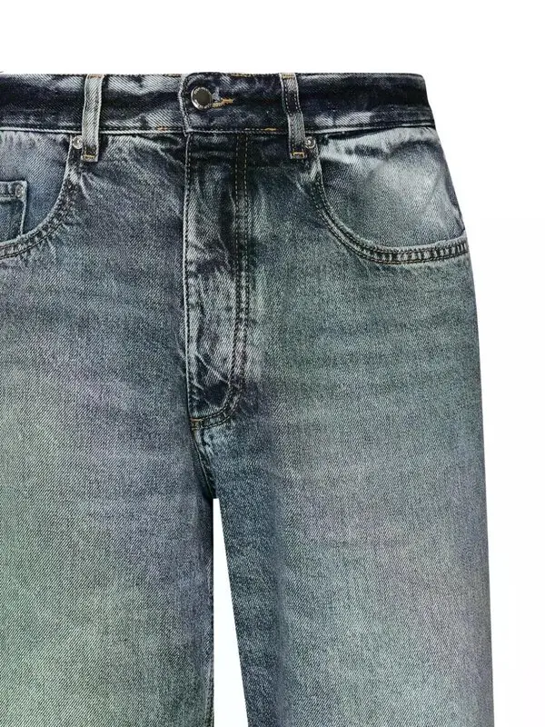 ICON DENIM LOS ANGELES Acid-wash Jeans - Blue