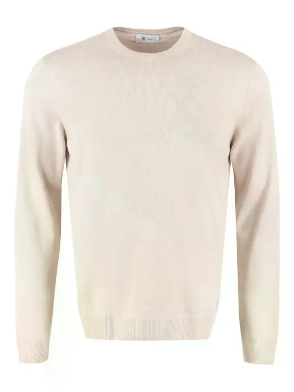 THE (ALPHABET) Wool Jumper - Neutrals