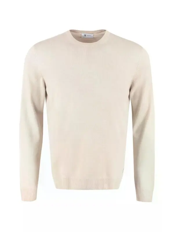 THE (ALPHABET) Wool Jumper - Neutrals