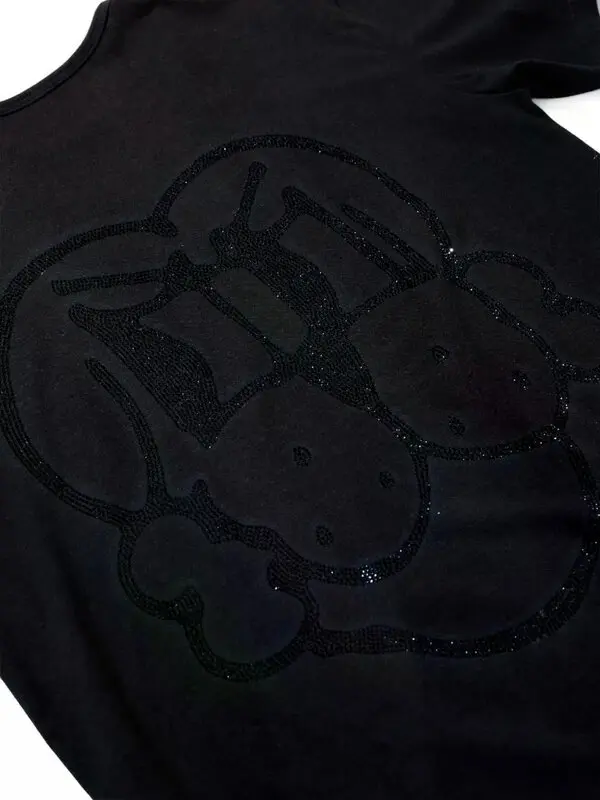 CHITÈ Crystal-embellished Crew-neck T-shirt