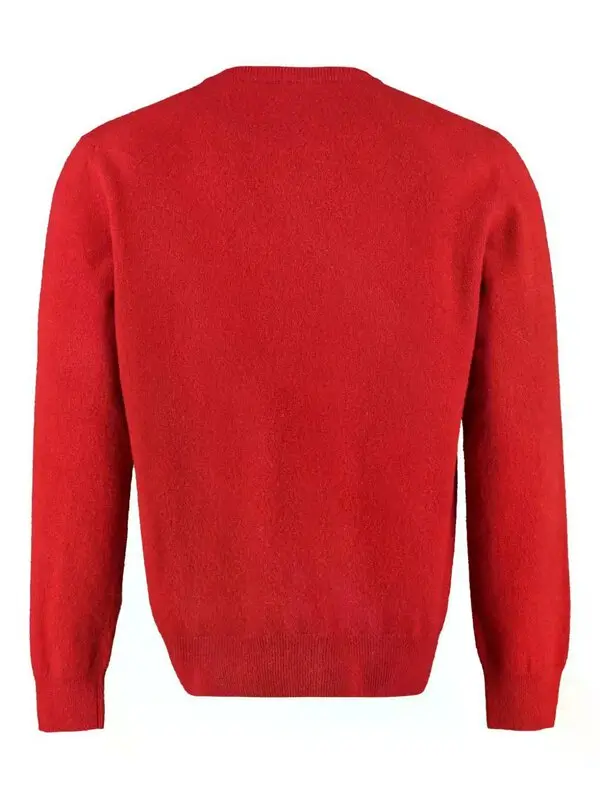 THE (ALPHABET) Wool-blend Sweater - Red
