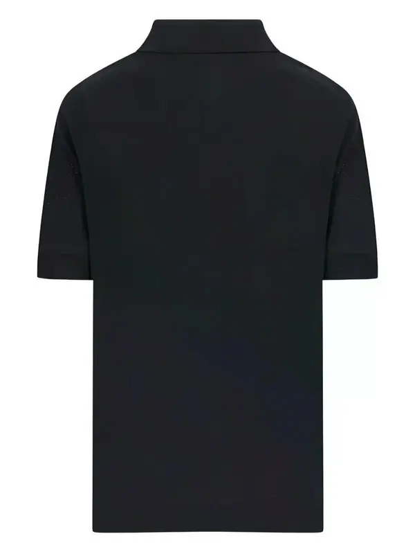 GOES BOTANICAL Perforated Polo Shirt