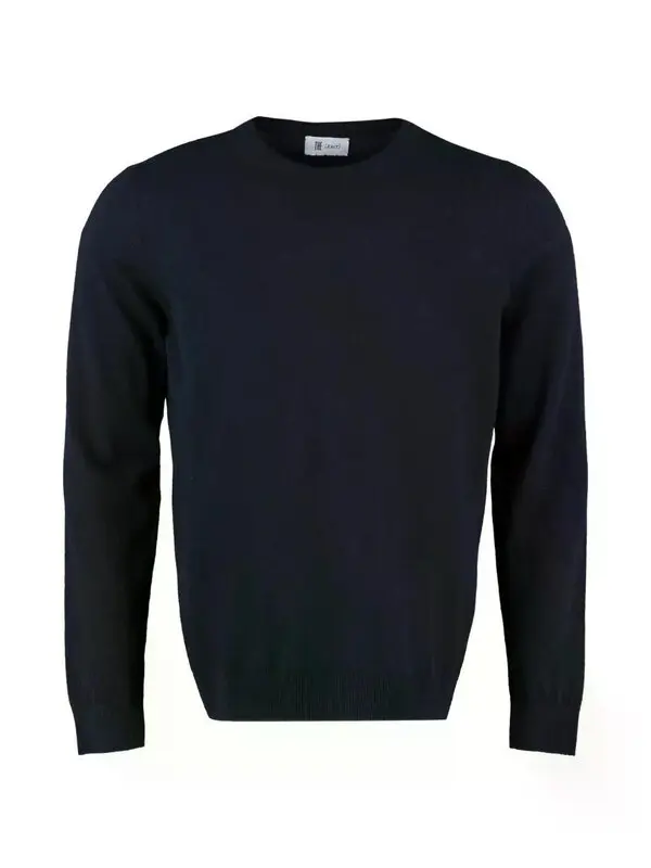THE (ALPHABET) Crew-neck Jumper - Black