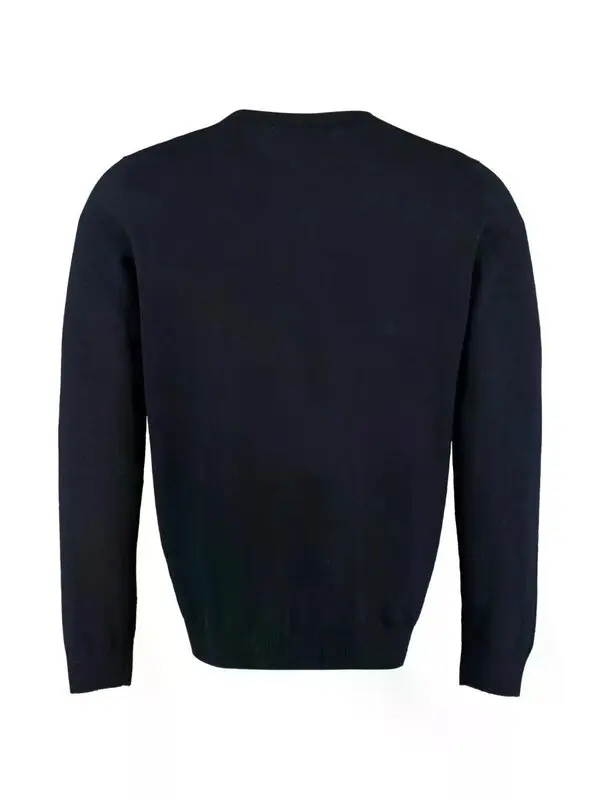 THE (ALPHABET) Crew-neck Jumper - Black