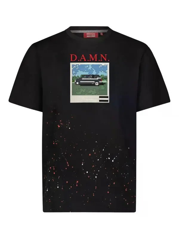 MOSTLY HEARD RARELY SEEN Slogan-print T-shirt
