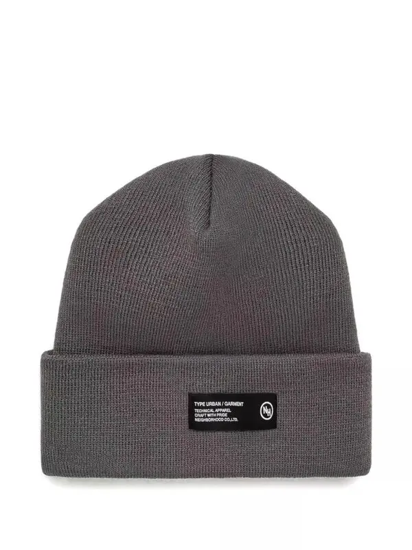NEIGHBORHOOD Ribbed-knit Beanie - Grey