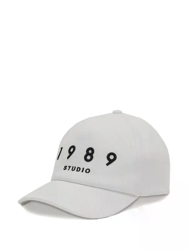 1989 STUDIO Cotton Baseball Cap - White