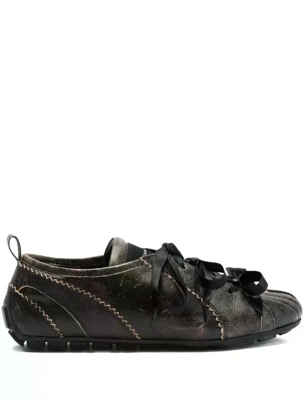 Simone Rocha Ballerina Grip Sneakers - Brown