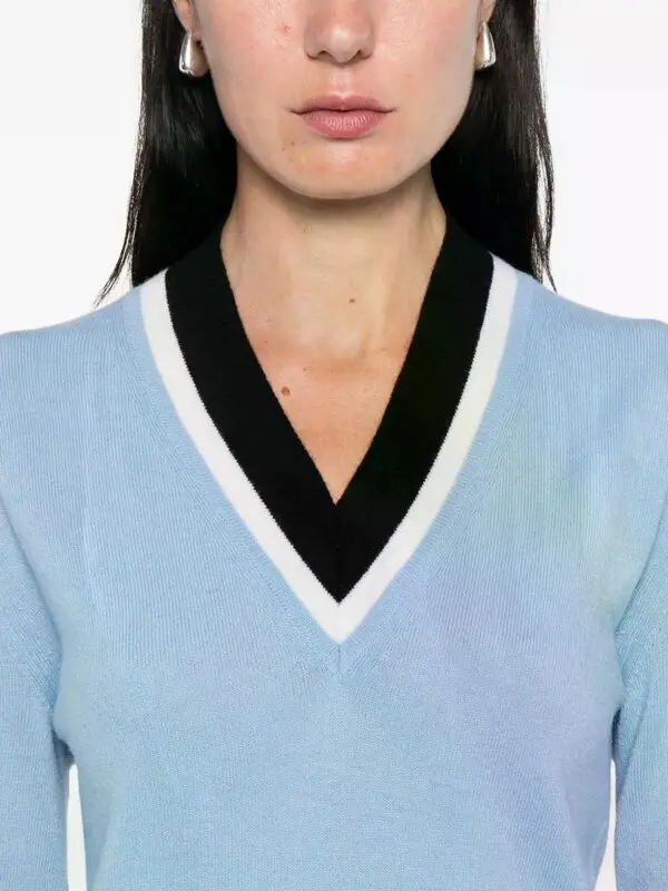 Marni V-neck Virgin Wool Sweater