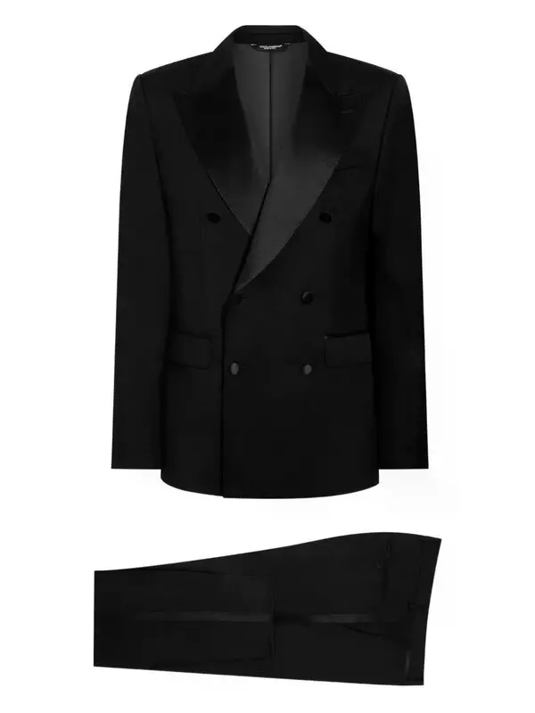 Dolce & Gabbana Double-breasted Three-piece Suit