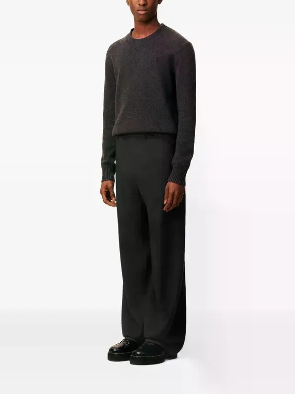 Ami Patch-pocket Trousers - Black
