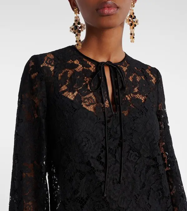 Dolce & Gabbana Lace Minidress