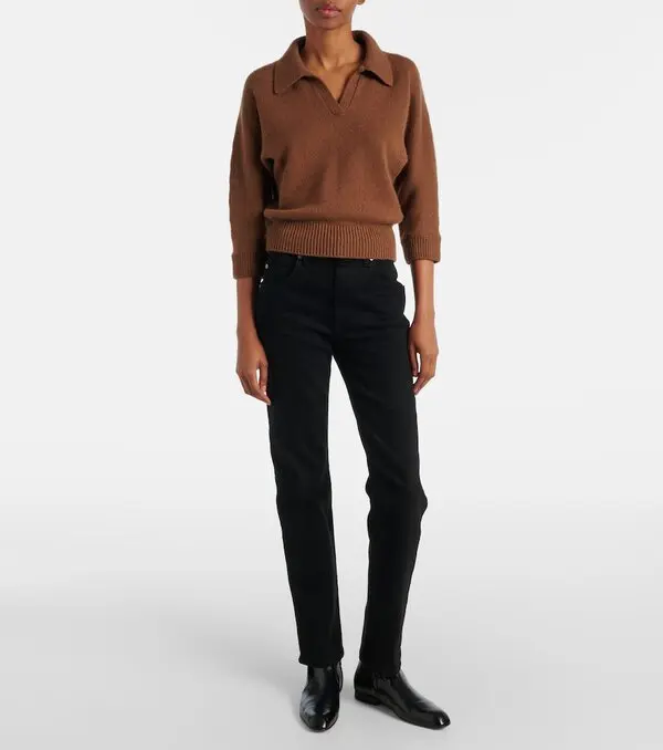 Khaite Herve Cashmere Sweater - Brown