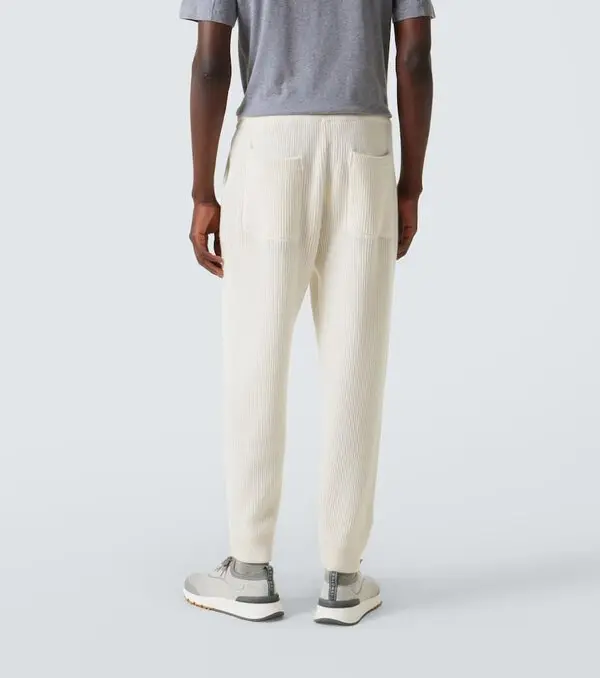 Brunello Cucinelli Cashmere-blend Sweatpants