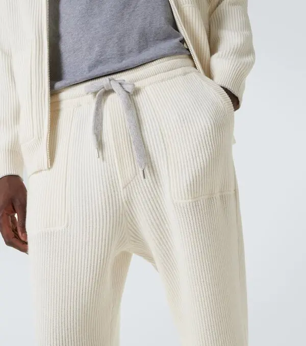 Brunello Cucinelli Cashmere-blend Sweatpants