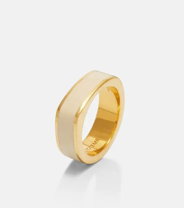 TOTEME Signature 18kt-plated Ring - Gold