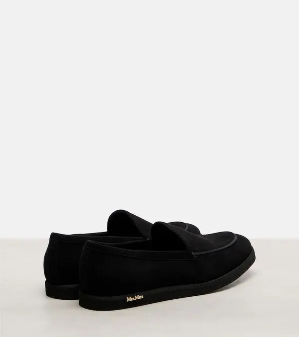 Max Mara Softmoc Suede Moccasins