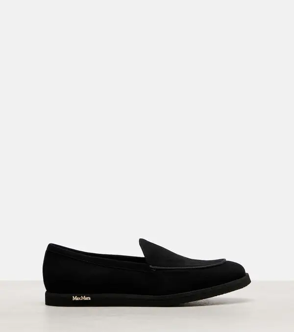 Max Mara Softmoc Suede Moccasins