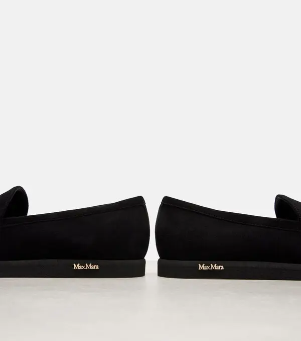 Max Mara Softmoc Suede Moccasins