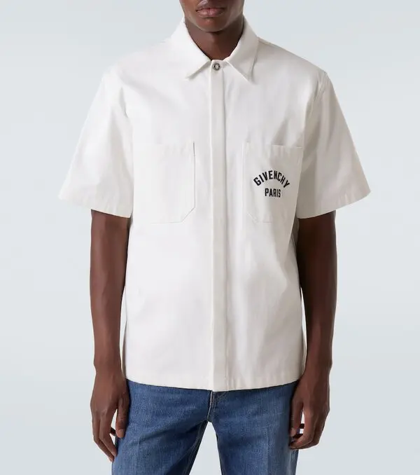 Givenchy Paris Cotton Bowling Shirt
