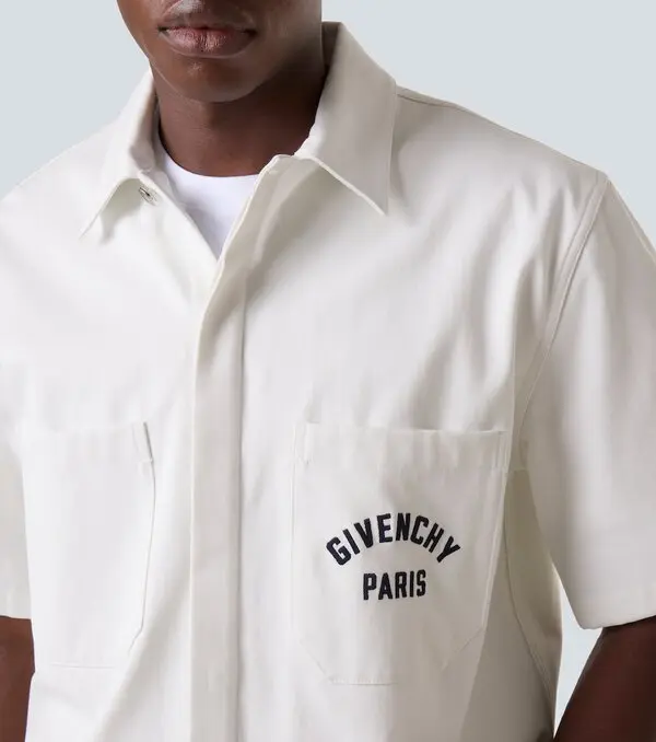 Givenchy Paris Cotton Bowling Shirt